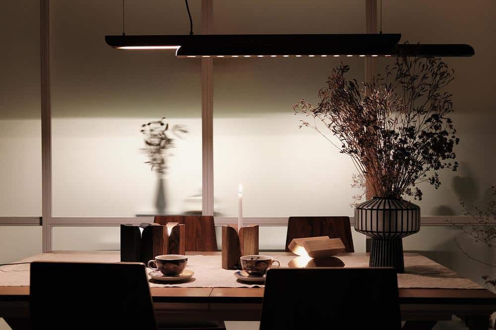 Moono sliding pendant light introduces tactile lighting design | Visual ...
