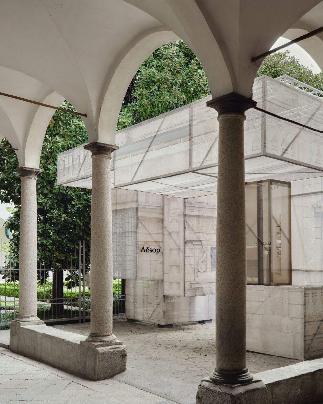 Aesop Factory of Light installation reveals Aposē lighting in Milan ...