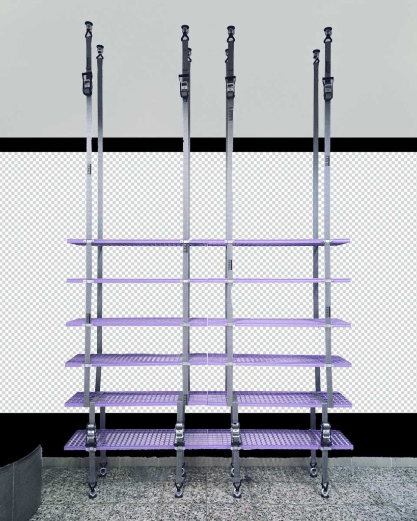 Adam Terlanda creates industrial system for Bratislava showroom ...